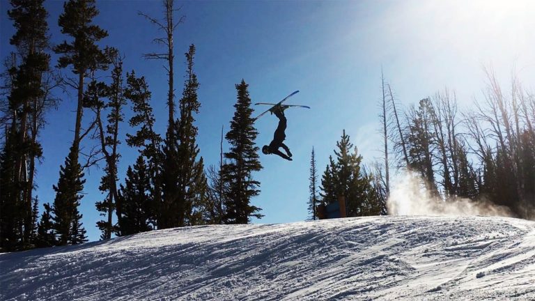 How to Backflip on Skis | PUSH | Action Sports Tutorials